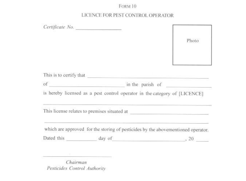 THE PESTICIDES ACT The PESTICIDE (Amendment) Regulations, 2009
